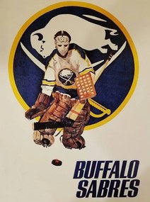 Plechová cedule Buffalo Sabres Velikost: A4 (30 x 20 cm)