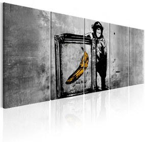 Obraz - Banksy: Monkey with Frame