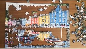 GIBSONS Puzzle Tobermory, Skotsko / 1000 dílků / 68 × 49 cm
