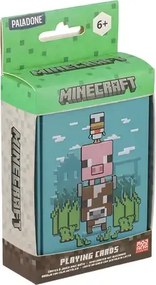 PALADONE Hrací karty Minecraft zvířata / 54 karet / plechová krabička