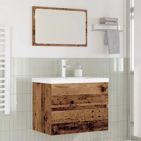 Sada koupelnového nábytku 3 ks Staré dřevo 60 x 38,5 x 45 cm 3393501