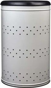Rossignol Lina 701000 bílý / Koš na prádlo s víkem / 65 L / RAL 9016