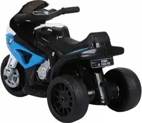 Eljet Dětská elektrická trojkolka BMW S1000 RR modrá / 25W / Rychlost: