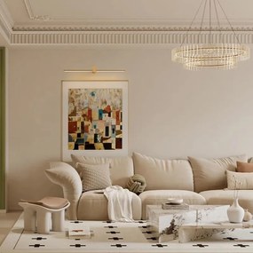 Koupelnové LED svítidlo APP1348-W 61,5 cm temně zlaté/neutrální bílá