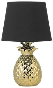 Stolní lampa zlatá PINEAPPLE Beliani