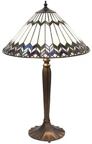 Stolní lampa Tiffany ART DECO Clayre &amp; Eef 5LL-5985