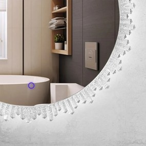 Rea Zrcadlo ⌀60 cm s LED osvětlením HOM-06913