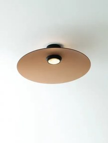 LED černo-moce hnědé moderní stropní svítidlo Polifemo