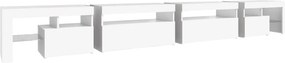 TV skříňka s LED osvětlením bílá 290 x 36,5 x 40 cm 3152802