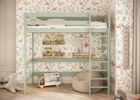 Rkids | Vyvýšená postel Alti 90x190 Šalvěj
