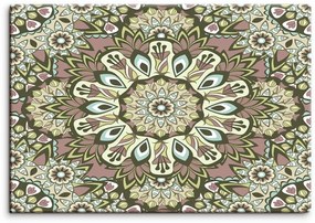 Obraz mandala retro Velikost (šířka x výška): 90x60 cm