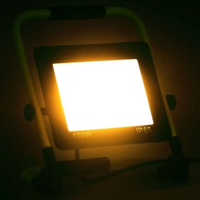 LED reflektor s rukojetí 100 W teplé bílé světlo 149637