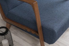 Designové křeslo Tamarix modré