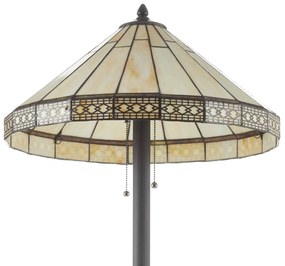 Podle Tiffany ztvárněná stojací lampa Bradley