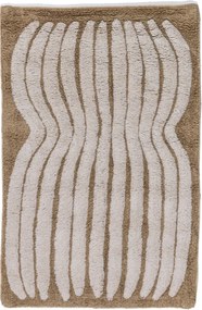 Koupelnová předložka Vilja 60x90 cm, světle hnědá
