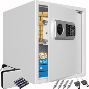 Deuba Elektrický trezor 35×40×40 cm s 4mm dveřmi a bateriemi