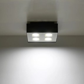 Sollux Lighting Stropní svítidlo MONO 4 černé
