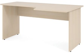 Ergonomický stůl Impress 160 x 90 cm, pravý, javor