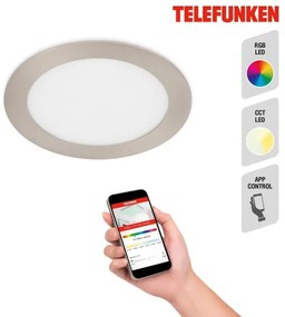 Telefunken 309402TF - LED RGBW Stmívatelné svítidlo LED/12W/230V IP23 Wi-Fi Tuya