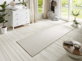 BT Carpet - Hanse Home koberce Běhoun Nature 104270 Ivory ROZMĚR: 80x250