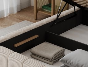 Postel Lamica 180x200 + Kovový rám/plynový výtah/kontejner