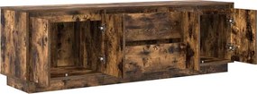TV skříňka s LED světly Uzený dub 160,5x41x50 cm 3328430