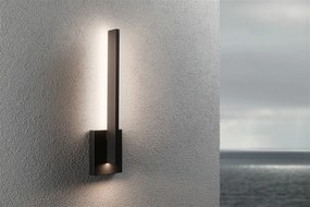 P 94786 LED venkovní nástěnné svítidlo Levka IP44 115x80mm 3000K 13,5W 230V antracit hliník - PAULMANN