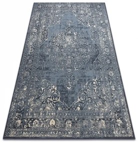 Vlněný kusový koberec NAIN 7599/50911 Klasický modrý / béžový Rozměr: 160x230 cm