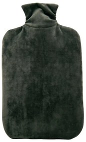 Termofor Hugo Frosch Eco Classic Comfort v sametovém obalu, 2 l, šedá