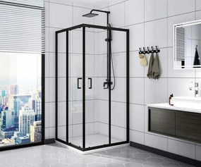 KABINA CALANI VITO 80*80 BLACK