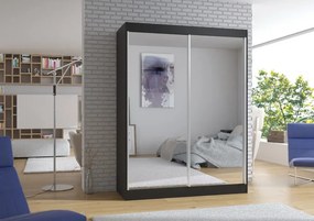 Posuvná skříň s zrcadlem FLOREST 150