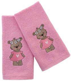 Praktik Dětský ručník LILI 30x50 cm růžový