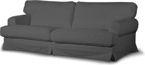 Potah na pohovku IKEA Ekeskog rozkládací barva šedá látka pletený vzor
