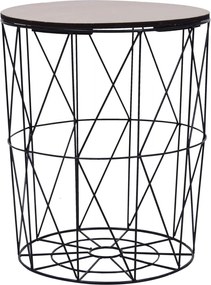 vidaXL Konferenční stolek Ø 47 cm [287654] Barva: Bílá