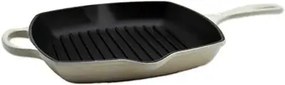 Le Creuset Signature Grilovací pánev 26 cm béžová