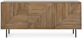 BIZZOTTO příborník DARSEY se 3 dvířky 83x184 cm 0746873