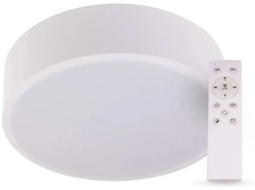 T-LED SMART TUYA Bílé LED stropní svítidlo kulaté 300mm 24W CCT s DO