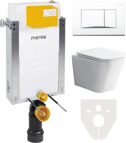 Mereo Mereo, WC komplet pro zazdění s přislušenstvím, MM01SETRB