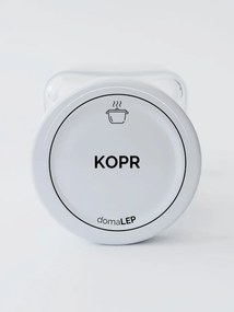 Samolepka na kořenky KOPR průhledná 5 cm tučné písmo
