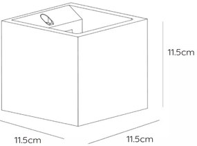 Lucide 35208/01/31 - Nástěnné svítidlo GIPSY 1xG9/40W/230V bílé
