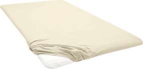 Biberna Jersey napínací prostěradlo na matracový topper, 90-200 x 200 cm. (champagne, 90-100 x 200 cm)