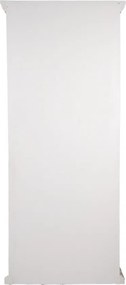 Bílá antik dřevěná knihovna Christiane - 80*36*195 cm