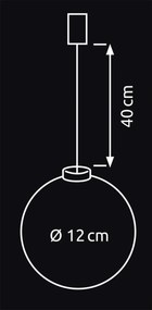 MARIMEX Koule Struna Crystal, 18000311