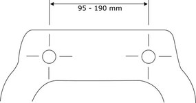 WC prkénko SAMOS - Duroplast, WENKO