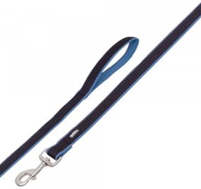 Vodítko nylon Mesh Preno 120cm x 25-35mm modré Nobby