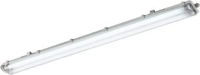 FAN LED-ATLANTIC-ST-120 Prachotěsné svítidlo ATLANTIC 2x T8, IP65, 129 x 5,6 x 11,5 cm - FANEUROPE