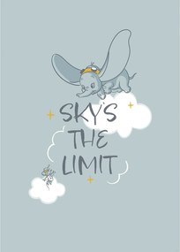 Komar Plakát Disney Dumbo Sky's the Limit 50 x 70 cm