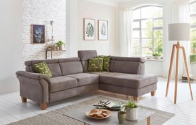 XXXLutz ROHOVÁ SEDAČKA, textil, hnědá Sit & More - Sedací soupravy - 000144005209
