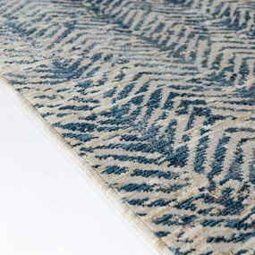 Modrý koberec 120x160 cm Lua Abstract – Flair Rugs