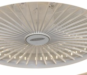Brilagi - LED Stmívatelné svítidlo s ventilátorem RONDA LED/48W/230V bílá + DO